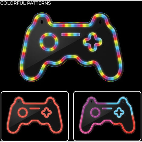 Forever neon led rgb gamepad flrne04+rc