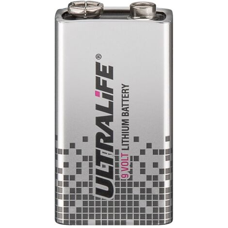 6F22 /9 V Block((U9VL-J-P) Batterie, 1 Stk. im Blister, Lithium ...