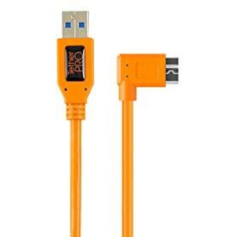 Tether Tools USB 3.0 zu USB 3.0 Micro-B Adapter Pigtail 50cm Mark