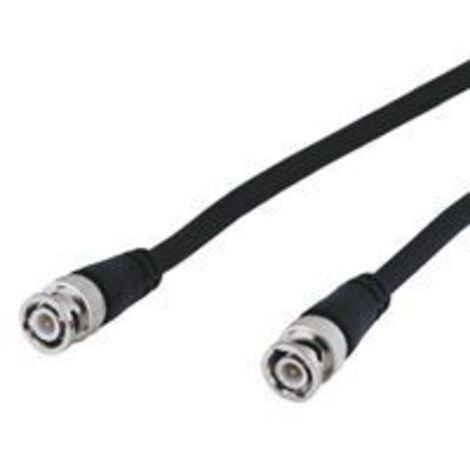 Video-Verbindungskabel BNC (RG59), zweifach geschirmt, BNC-Stecker BNC ...