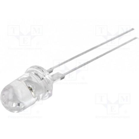 LED-Diode 5mm INTERMITTENT Rot/Blau 2 Klemmen