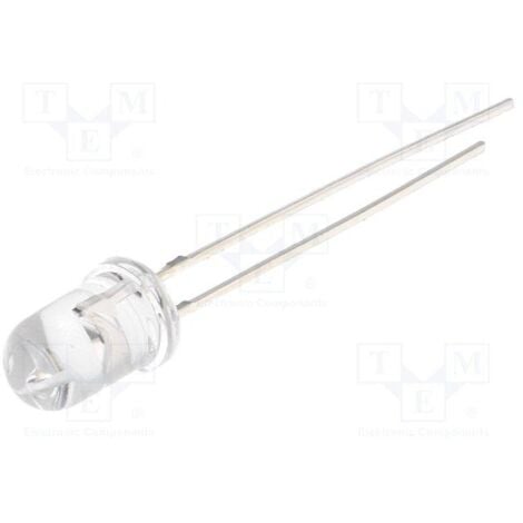 LED-Diode GOLD 5mm 10.000mcd 2V 15Âº Transparent