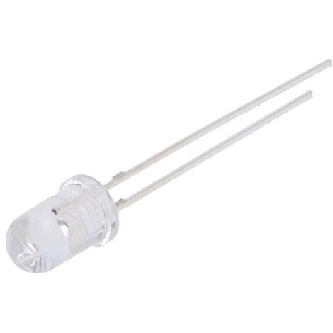 LED-Diode ORANGE 5mm 12V 1500mcd 30º Transparent