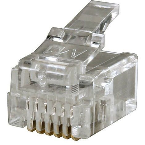 Telefonstecker Rj12 6p6c Flachkabel (100 Stck.) K11050
