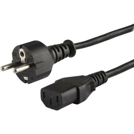 Savio cl-138 Stromkabel schwarz 1,8 m