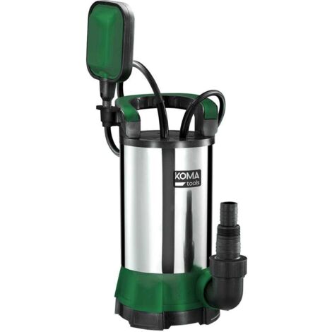 Pumpe für sauberes Wasser Extraktion 500w Edelstahl 17x30cm sauber koma ...