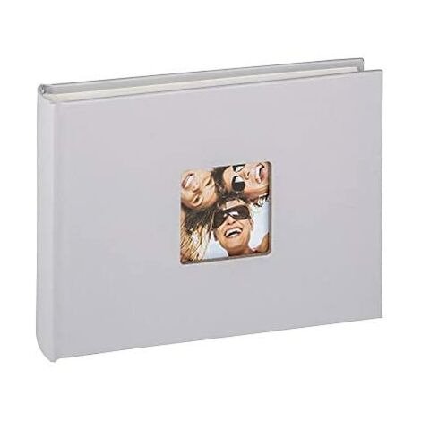 Walther Design - Fotoalbum Fun, mit Fotoausschnitt, Grau (Light), 22 x ...