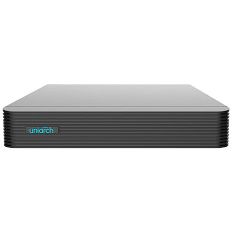 Nvr 8ch Ip 8mpx 50mbps Poe Uniarch Nvr-108e2-p8