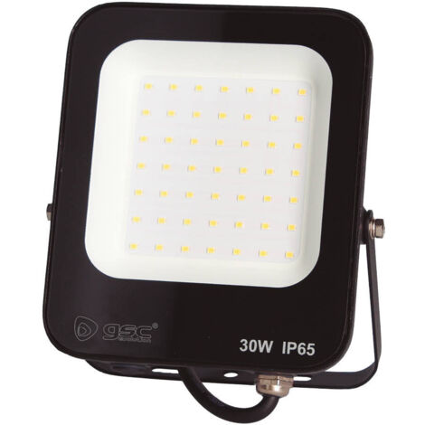 Led-Strahler 30w 6500k 2600lm Ip65 Schwarz 202600082