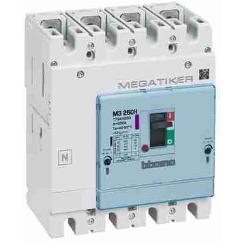 BTIT734H25 M3 250H 4P Interruptor automático en caja moldeada - Entrada = 25 A - Icu 70 kA