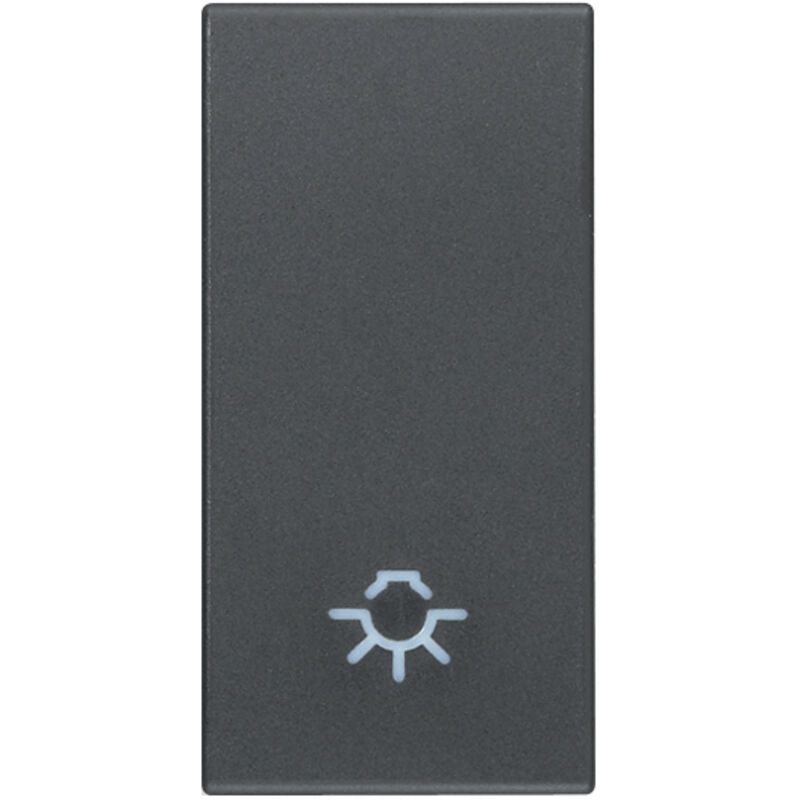 VIMAR - 20021.L Botón 1M con símbolo de luz gris
