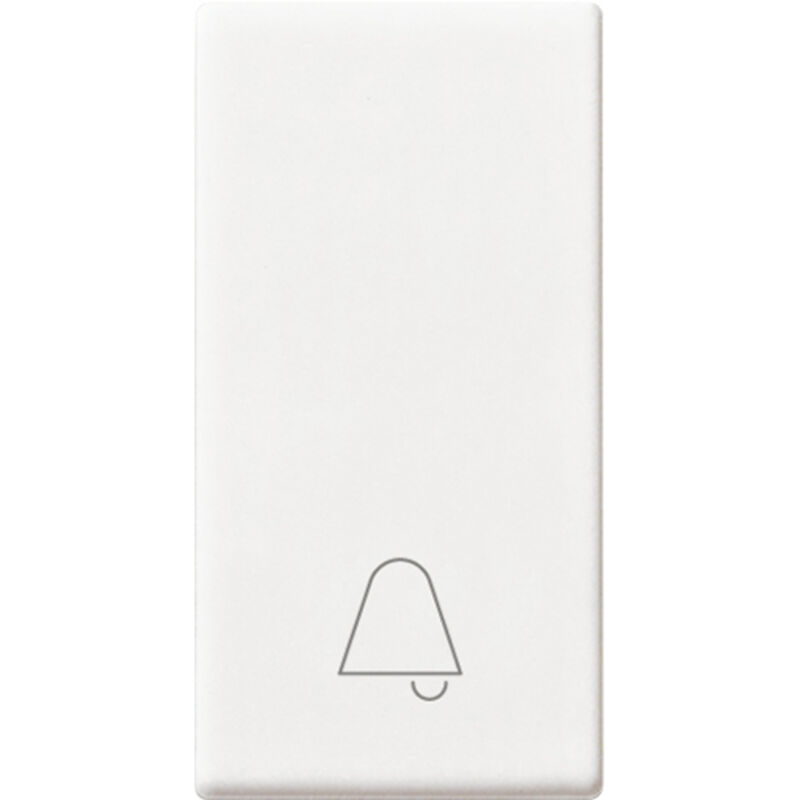 VIMAR - 14021.C Botón 1M con símbolo de campana blanca