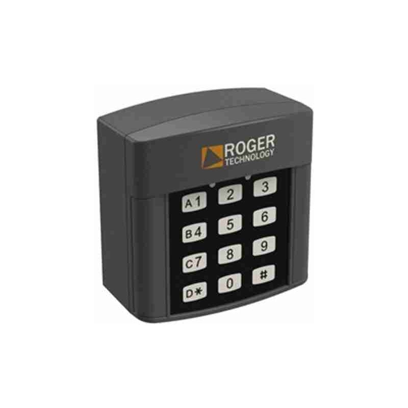 Roger - TECLADO NUMÉRICO TÁCTIL DE 12 DÍGITOS H85/TTD/E - PARA EXTERIORES