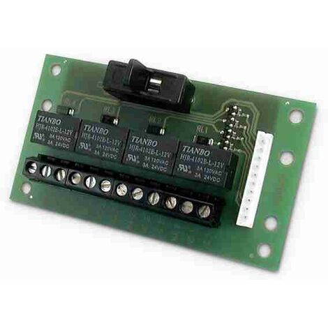 Módulo de salida múltiple de 4 relés