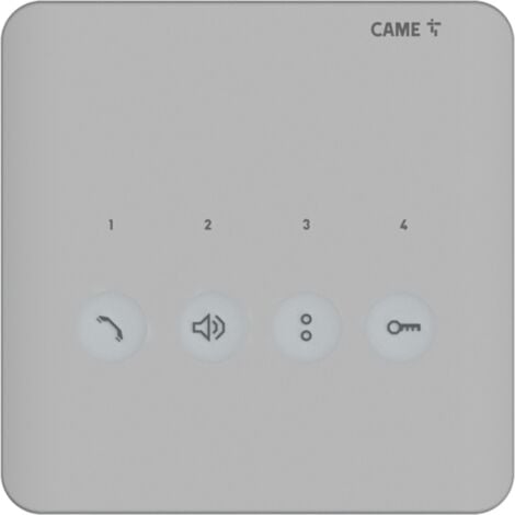 Intercomunicador manos libres X1 con botones táctiles suaves Unidad interna X1 XIP CAME BPT PLX ...