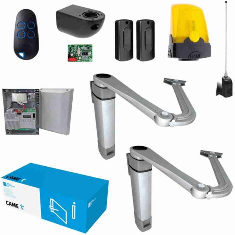 Kit de automatización para portón batiente CAME STYLO-RME 24V con brazo ...