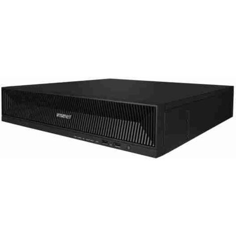 XRN-1620B2 HANWHA XRN-1620B2 NVR de 8 bahías, 16 canales, 32 MP, 140 Mbps