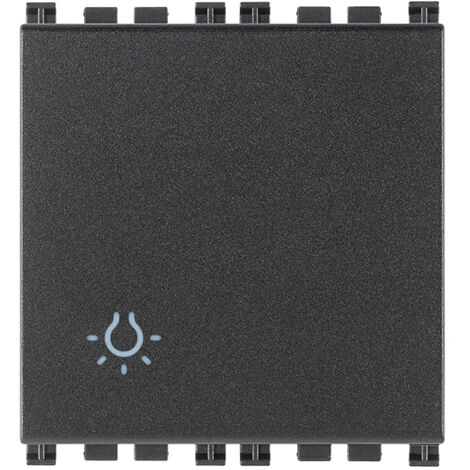 VIMAR - 19008.2.L 1P NO 10A botón de luz 2M gris