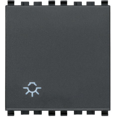 VIMAR - 20008.2.L 1P NO 10A botón de luz 2M gris