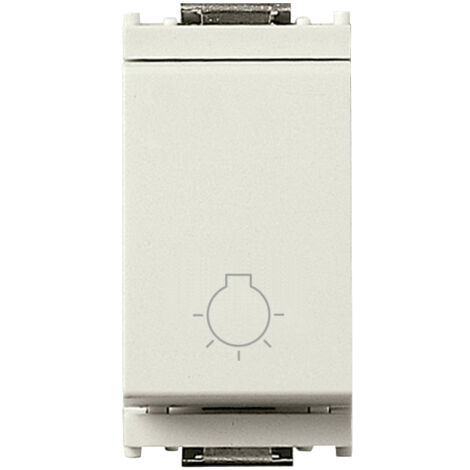 VIMAR - 16081.B 1P NO 10A Pulsador con luz blanca