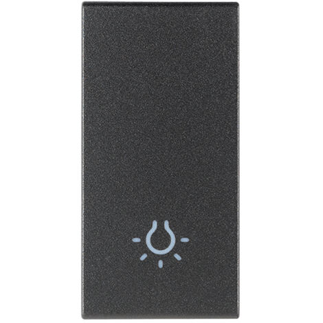 VIMAR - 19021.L Botón 1M con símbolo de luz gris