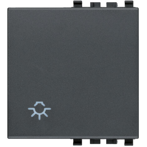 VIMAR - 20022.L Botón 2M con símbolo de luz gris