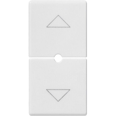 VIMAR - 14755.2 Dos medios botones 1M símbolos de flecha blanca