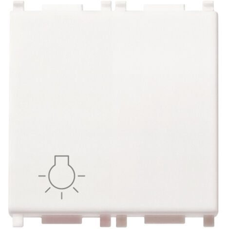 VIMAR - 14008.2.L 1P NO 10A botón de luz 2M blanco