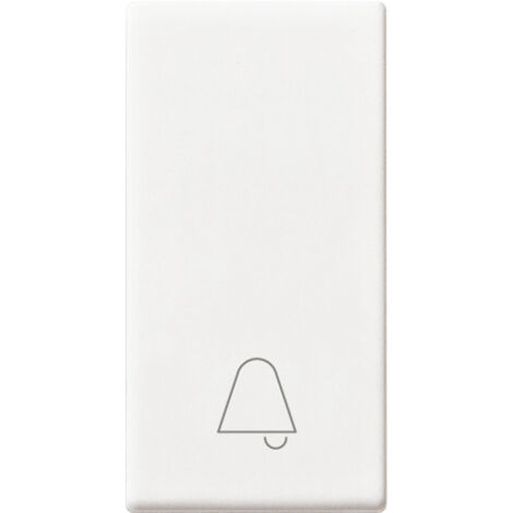 VIMAR - 14021.C Botón 1M con símbolo de campana blanca