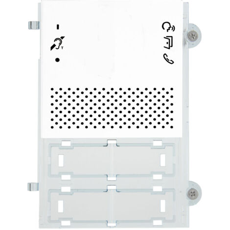 VIMAR - 41102.03 Módulo frontal de audio Pixel Teleloop, blanco