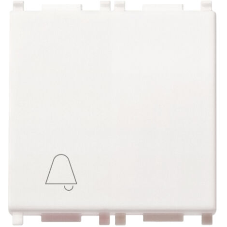 VIMAR - 14008.2.C 1P NO 10A Botón de timbre 2M blanco