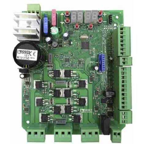Roger - TARJETA DE CONTROL B70/2DC 2 MOTORES BRUSHLESS 24V COMPLETA CON TERMINALES
