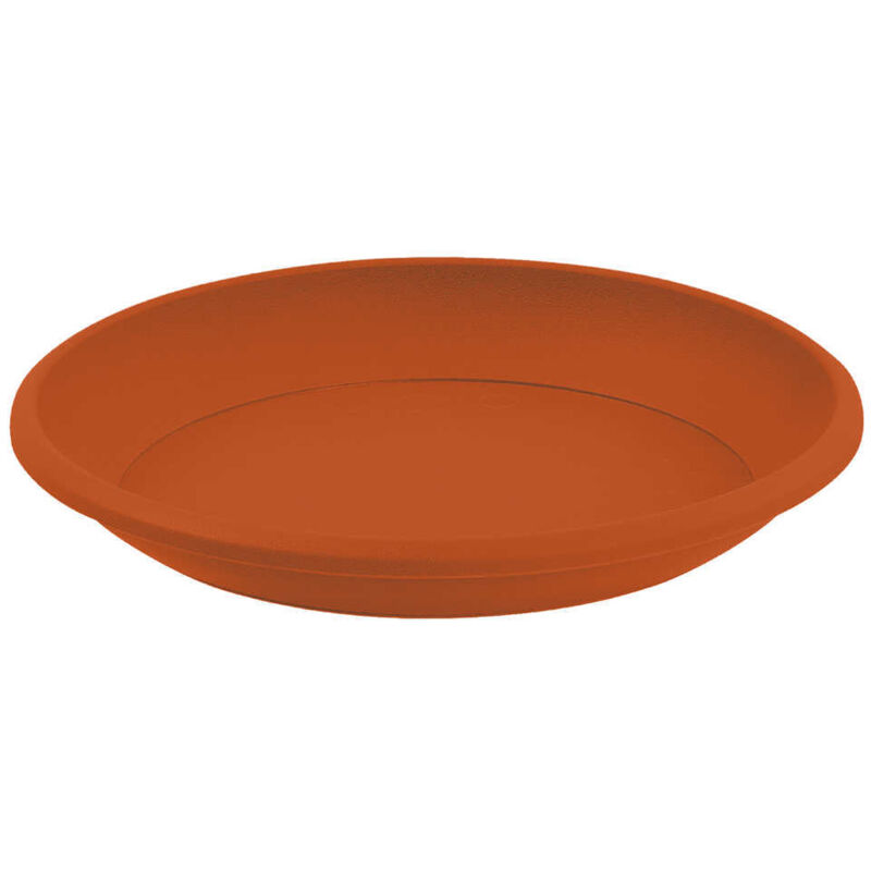 Soucoupe Osaka Ø 38 cm pour pot Osaka Ø 50 cm - Orange terre battue - Eda