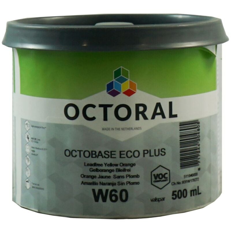 Octobase W60 Octobase ECO BASE LEADFREE JAUNE ORANGE 0,5 lt