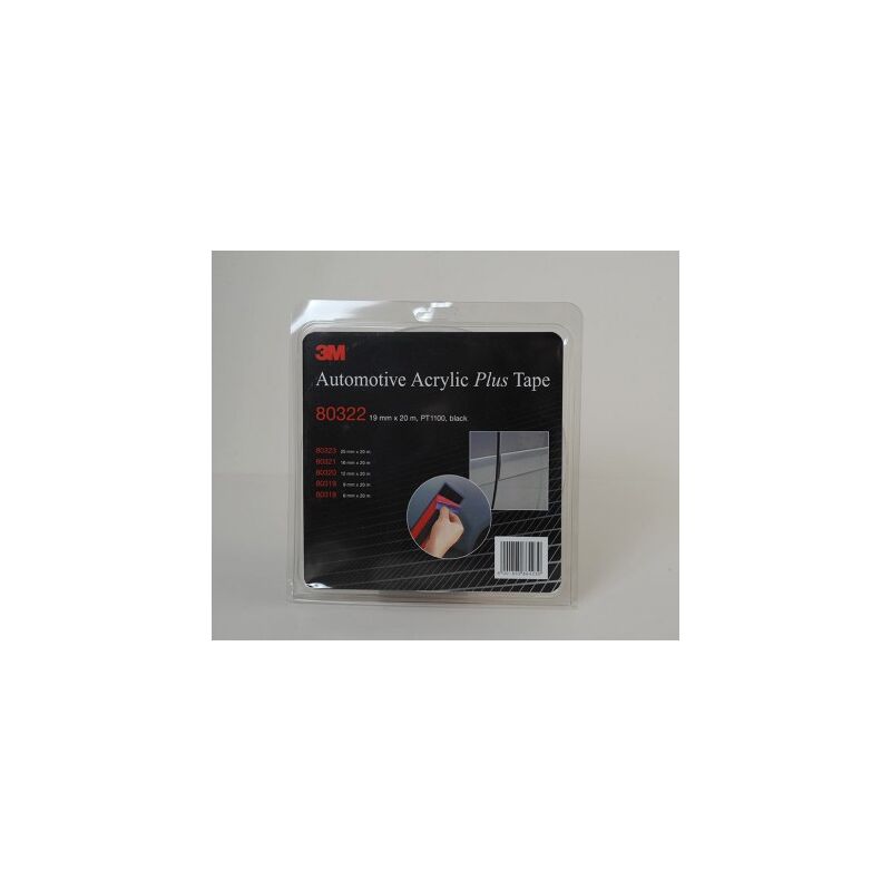 3M 80322 NASTRO BIADESIVO BLISTERATO 19 mm X 20 m