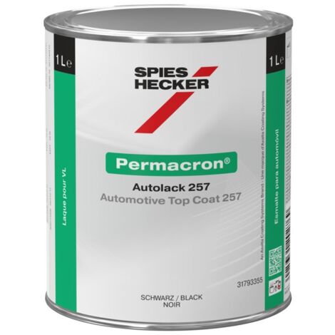 Spies Hecker Permacron Autolack Série 257 AG 106 Oxyde Translucide LT 1