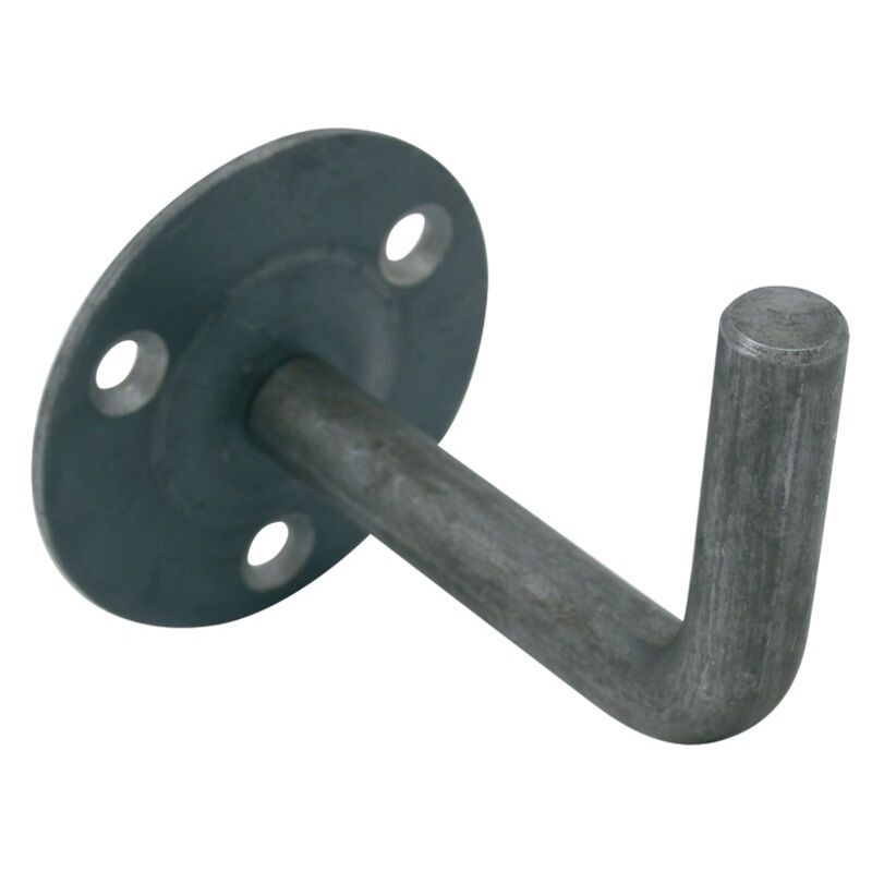 Support de rampe à souder coudé fixe acier brut - TORBEL - 9930070