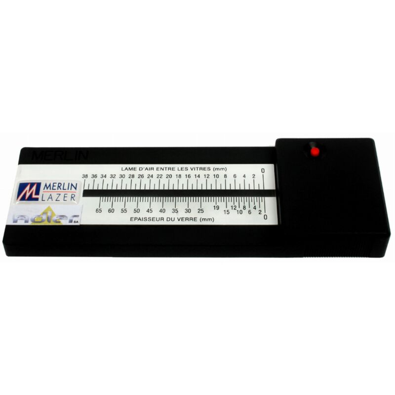 Mesureur Merlin Lazer épaisseur de verre - ADLER - 18360H
