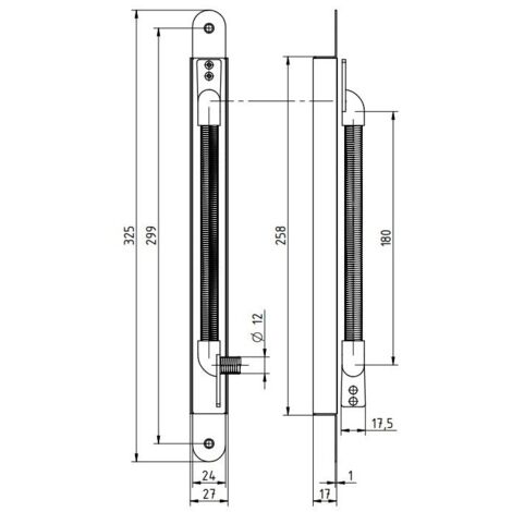 Assa Abloy – Passe-câble invisible pour ouverture de porte jusqu'à 120 ...