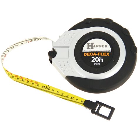 DOUBLE DÉCAMÈTRE DECA FLEX 20 M X 15 MM - HANGER - 100061