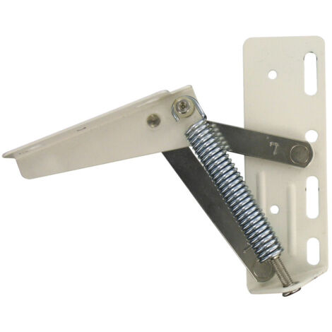 Compas de relevage gauche force 15kg acier plastifié blanc - 372.45.710