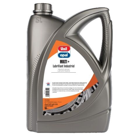 Huile de coupe multi-fonctions Ultra bidon de 5L - UNIL OPAL - MULTI+ 5L