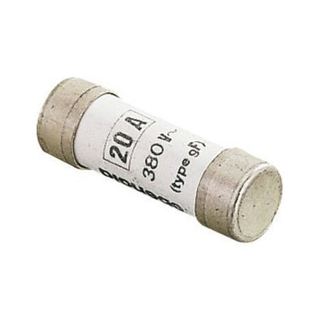 Boîte de 10 fusibles type gG 8,5X31,5mm 20 A - LEBENOID - 063120
