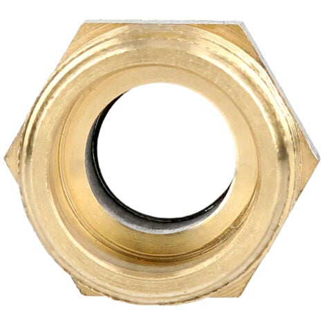 Mamelon réduit double mâle 20/27X15/21 laiton - GARIS - D05003B