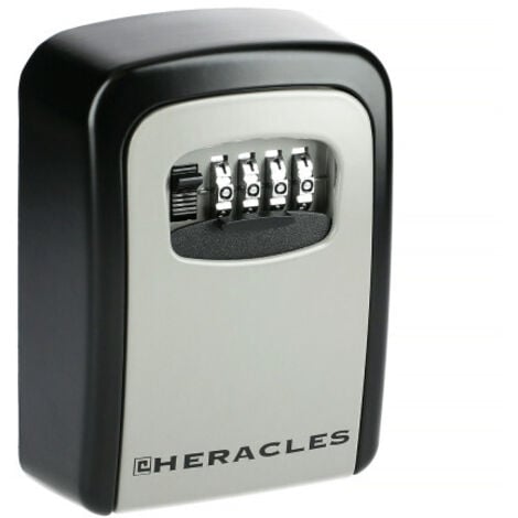 Boîte à clés HERABOX à code medium gris argenté - HERACLES - PCA-HERABOX-M