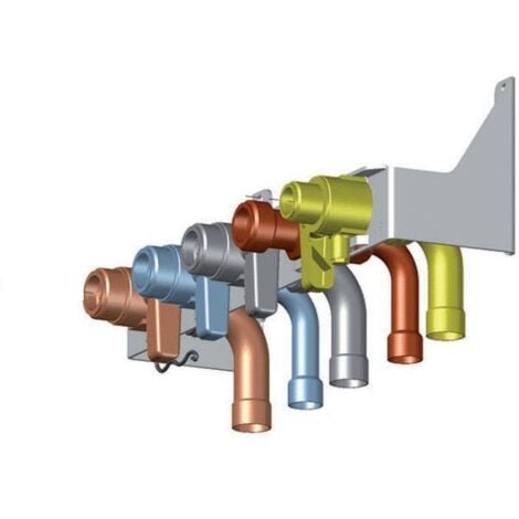 Plaque de raccordement THEMA type C premiére installation SAUNIER DUVAL ...