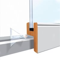 Joint de calfeutrage profil V 7,5m - ELLEN - 1000055