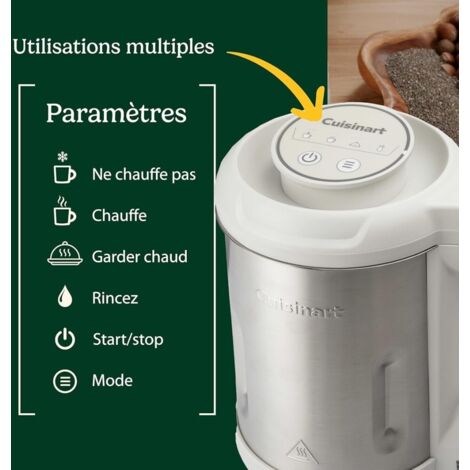 Appareil à boissons végétales NutSmart robot pour lait d'amande ...