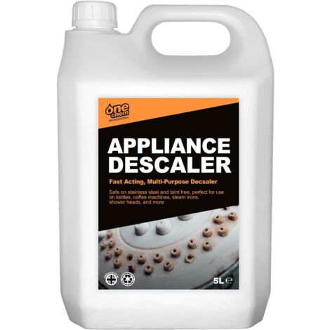 One Chem Professional Appliance Descaler 5 Litre, Fast Acting, Safe on ...