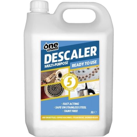 One Chem Appliance Descaler 5 Litres, Fast Acting, Safe on Stainless ...
